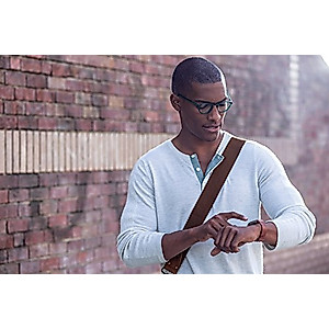 Fitbit Charge 2 Accessory Band, Leather, Cognac, Large