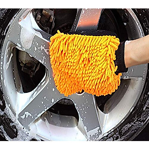 SCRUBIT Car Wash Mitt Car Scrubber - 2 Pack – Scratch-Free Car Sponges for Washing, Dual Sided Wash Mitts for Car Washing - Premium Car Wash Sponge for Cars, Trucks, and Boats