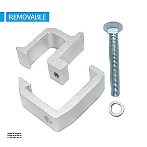 Mounting Clamps Truck Caps Topper Camper Shell Mounting Clamps Powder-Coated Replacement for Chevy Silverado Sierra 1500 2500 3500 Replacement for Toyota Tundra (4 pcs)