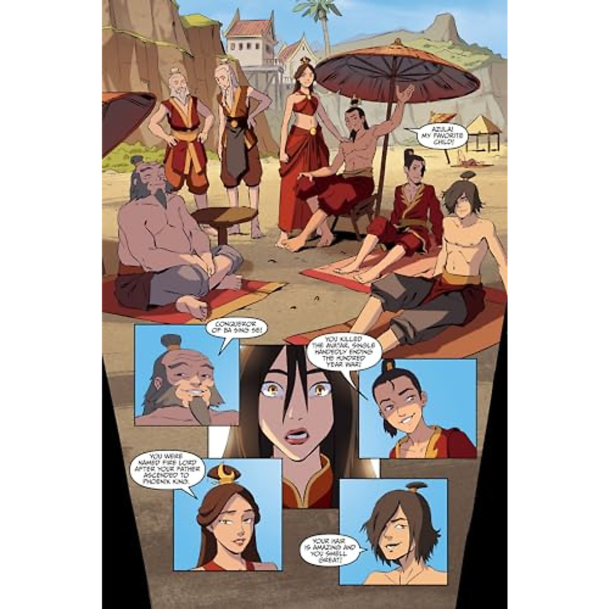 Avatar: The Last Airbender--Azula in the Spirit Temple