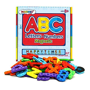 Magnetic Letters and Numbers for Classroom Educating Kids in Fun -Educational Alphabet Refrigerator Magnets Building Preschool Toddler Spelling and Learning Rfidge Magnets-112 Pieces