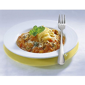 Lazooy Stainless Steel Dinner Forks Rustproof Silverware Dinner Table Fork for Dessert Lightweight Dishwasher Safe, Set of 8