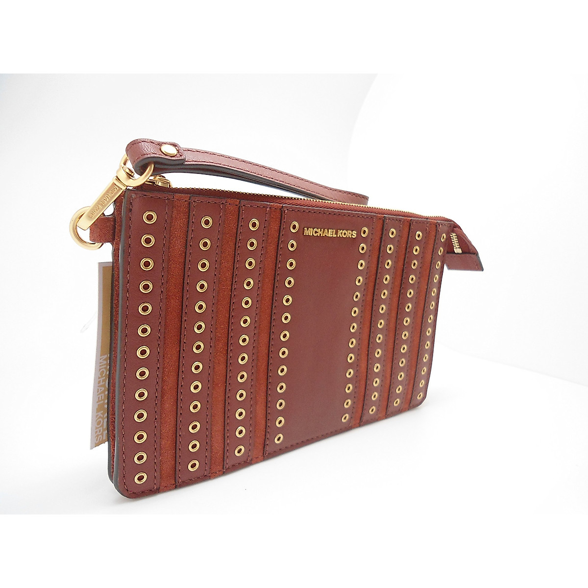 MICHAEL Michael Kors Brooklyn Grommet Medium Wristlet