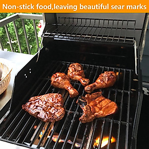 BBQ-PLUS Gril Grates Replacement Parts for Charbroil Performance 4 Burner 463335517 463376017 463347418 463347519 463377319 463342118 463347518 463332718 G470-0003-W1,Cast Iron Cooking Grids,3 Pack