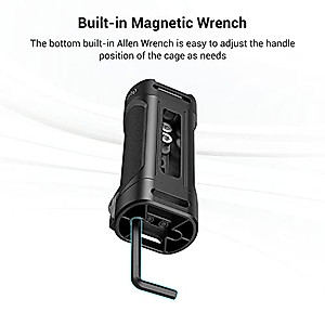 SmallRig Mini Locating Side Handle for ARRI, Built-in Wrench, Up and Down Adjustable - 3814