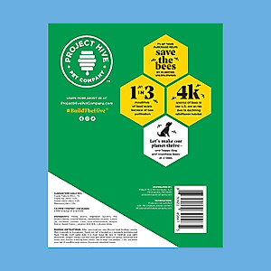 Hive Treats for Dogs 2 Pack — Healthy, Non-GMO Project Verified, Natural Peanut Butter Flavored, Natural, Vegetarian Chews, Made in The USA (Chew Sticks, Large Breeds)