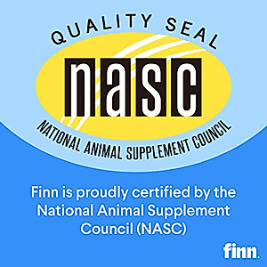 Finn Vision & Tear Stain Support for Dogs - Lutein, Beta-Carotene, and Tear Stain Defense