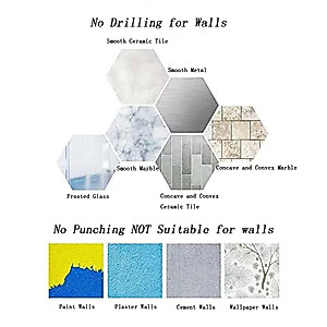 Spotact Wall Mounted Coat Rack Black Gold Metal 70 Degree Towel Hanger Hanging Clothes with 5 Hooks for Entryway Bathroom Bedroom Kitchen (T1 5 Hooks, Black Gold)