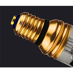 BONGBADA Heat Lamp Bulb P40 2 Pack Red Infrared Glass Lamp Bulb for Food Service, Brooder Bulb, Chicks, Pet, Bathroom, Light Therapy, Reptiles and Amphibian Use E26 Base (Clear, 125W)