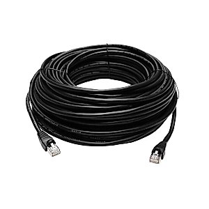 Lorex Outdoor CAT6 Ethernet Cable, for Use with 4K Wired Security Cameras, Weatherproof and Direct Burial Underground, 10GB/Second, 300 Feet (91m)
