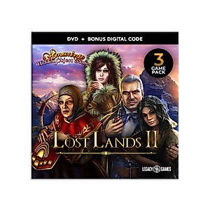 Legacy Games Amazing Hidden Object Games for PC: Lost Lands Vol. 2 (3 Game Pack) - PC DVD with Digital Download Codes