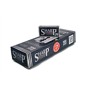 Durablade 100 Sharp Titanium Double Edge Razor Blades For Safety Razor - Men's Safety Razor Blades For Shaving For Men For A Smooth And Clean Shave (1 Year Supply)