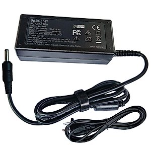 UpBright 19V 2.37A 45W AC/DC Adapter Compatible with Toshiba G71C000AR410 G71C000AR310 PA3822U-1ACA A045R001L-TO02 A045R001L-T002 Chicony Power Technology 19VDC DC19V 19.0V Supply Cord Battery Charger