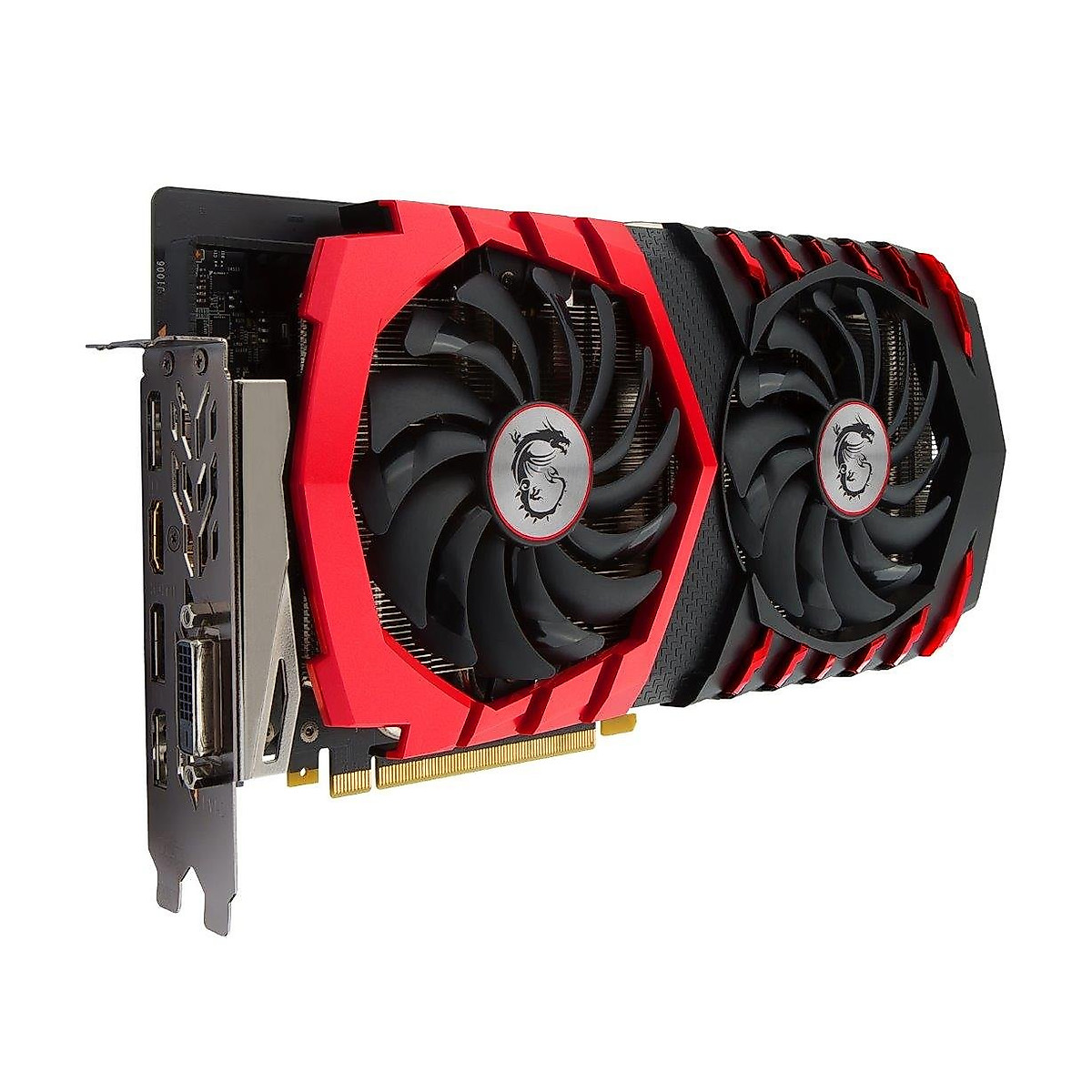 MSI GAMING GeForce GTX 1060 6GB GDRR5 192-bit HDCP Support DirectX 12 Dual TORX 2.0 Fan VR Ready Graphics Card (GTX 1060 GAMING X 6G)