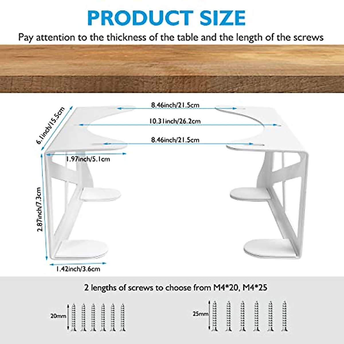 Under Desk Mount for Xbox Series S, Stealth Mount Under Desk Holder Only for Xbox Series S, Xbox Series S Accessories