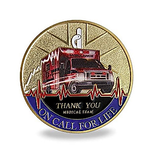 Paramedic's Prayer EMT EMS Challenge Coin