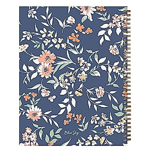 Blue Sky Sustainability 2024 Weekly and Monthly Planner, January - December, 8.5" x 11", Reinforced Paper Cover, Wirebound, Effie (138325-24)