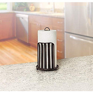 Spectrum Diversified Stripe Paper Towel Holder, 1 EA, Oil Rubbed Bronze