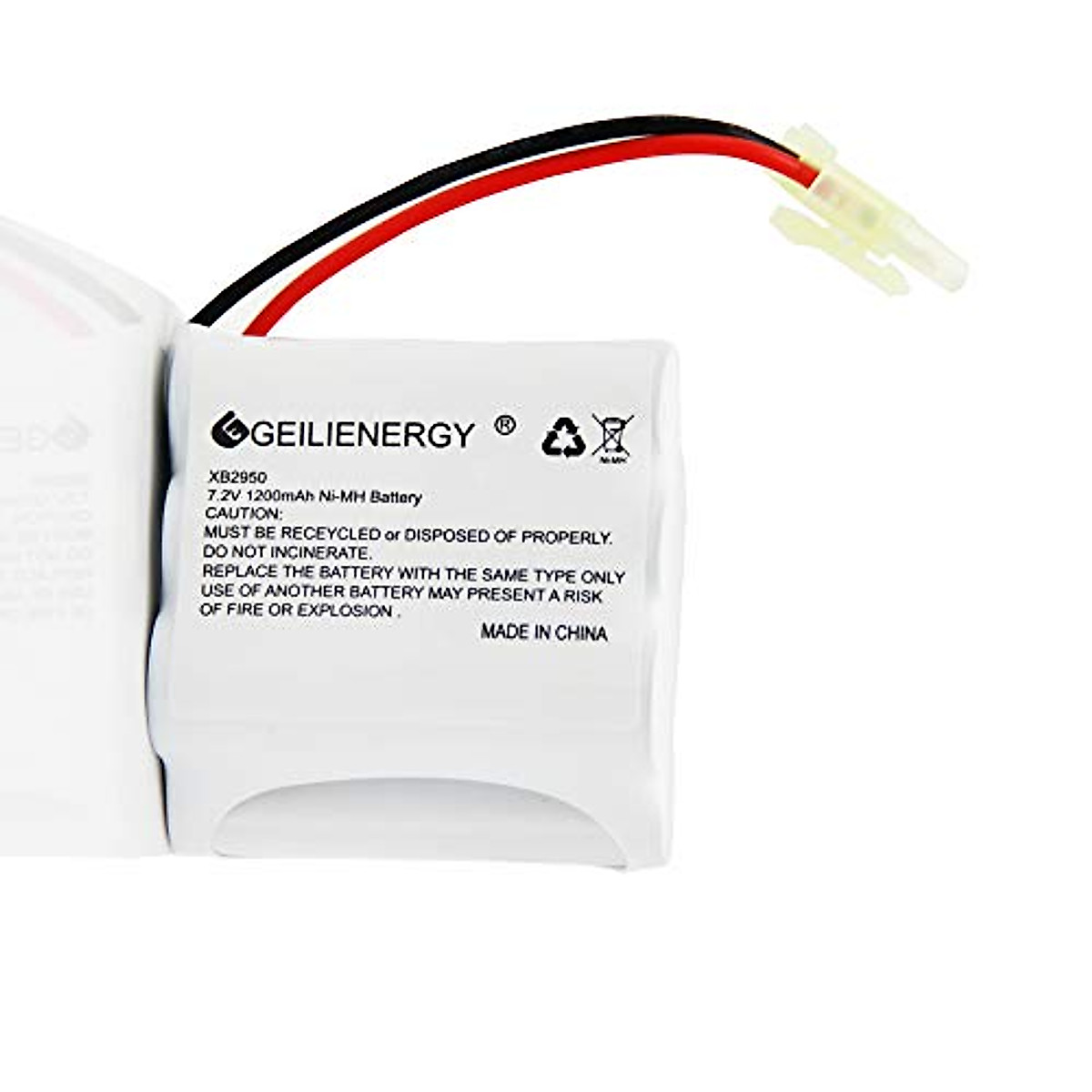 GLEPOWEER 7.2V 1200mAh Battery Compatible with Shark XB2950 V2950 V2950A V2945Z V2945 Floor & Carpet Sweeper