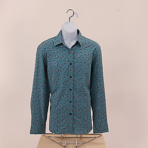 SSWBasics Male Molded Shatterproof White Shapely Torso Form with Hook - Fits Men's Sizes