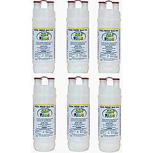 6 Pool FROG® Bac Pac®s prefilled with 2.2 lbs. of trichlor