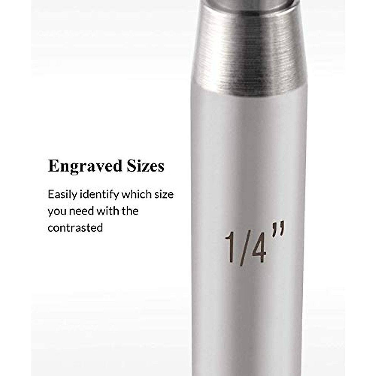 QWORK VIX Bits Self Centering Clic Change Door Hinge Drill Bit Set High-Speed Steel, 5/64", 7/64", 9/64", 11/65", 5mm, 13/64", 1/4"(Black)