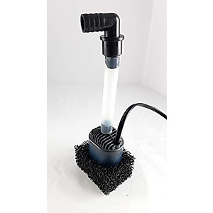 LIFEGARD Low Iron Ultra Clear Crystal Aquarium with Built in Filter – Rimless Glass, Beveled Edge, Elevated Style – Direct Jet Flow – 8.3 GPH