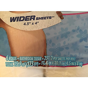 Charmin Ultra Soft Wide Bathroom Tissue - 6 Jumbo Rolls 221 Sheets