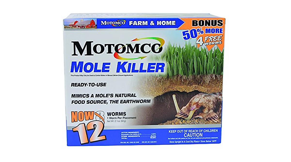 Mole Killer Ready to Use Bonus Box - Effective Mole Control