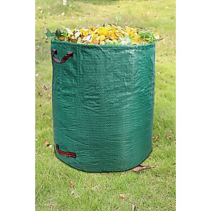 IME Reusable Gardening Lawn Leaf Bag, 272L, Green, 1 Count