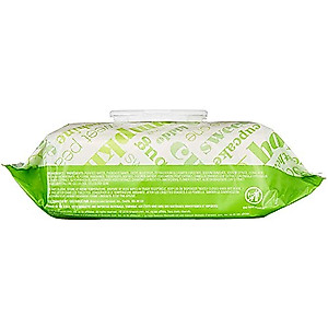 Amazon Elements Baby Wipes, Fresh, 80 Count, Flip-Top Packs