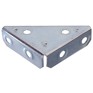 The Hillman Group 851144 3" Heavy Duty Corner Brace, Zinc Plated