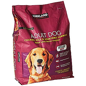 Kirkland Signature Adult Formula Chicken, Rice and Vegetable Dog Food 40 lb.