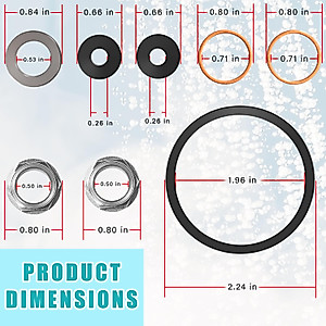 Ezbzyz For Kohler GP30090 Niedecken Repair Kit Fit for Valve Repair Kit For Niedecken Shower Faucet