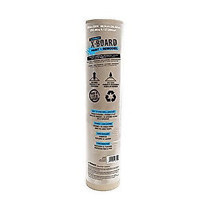 Trimaco X-Board Paint & Remodel, Lightweight Breathable Surface Protector, 1 roll, 35-inch x 100-feet