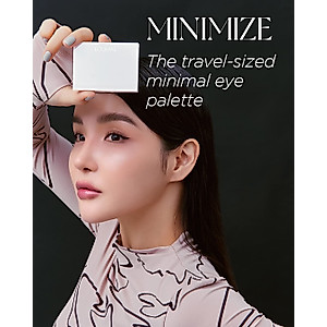 EQUMAL Over Classic Eye Palette – 6 Color Eyeshadow Palette – Muted Beige & Bright Pink - Blendable & Long Lasting Eye Shadow - Matte & Shimmer Multi Formul, 01 Lofty Air