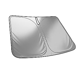 Custom Foldable Windshield Sunshade Compatible with 2011 2012 2013 2014 2015 2016 2017 2018 Volvo S60 Sedan, Made in U.S