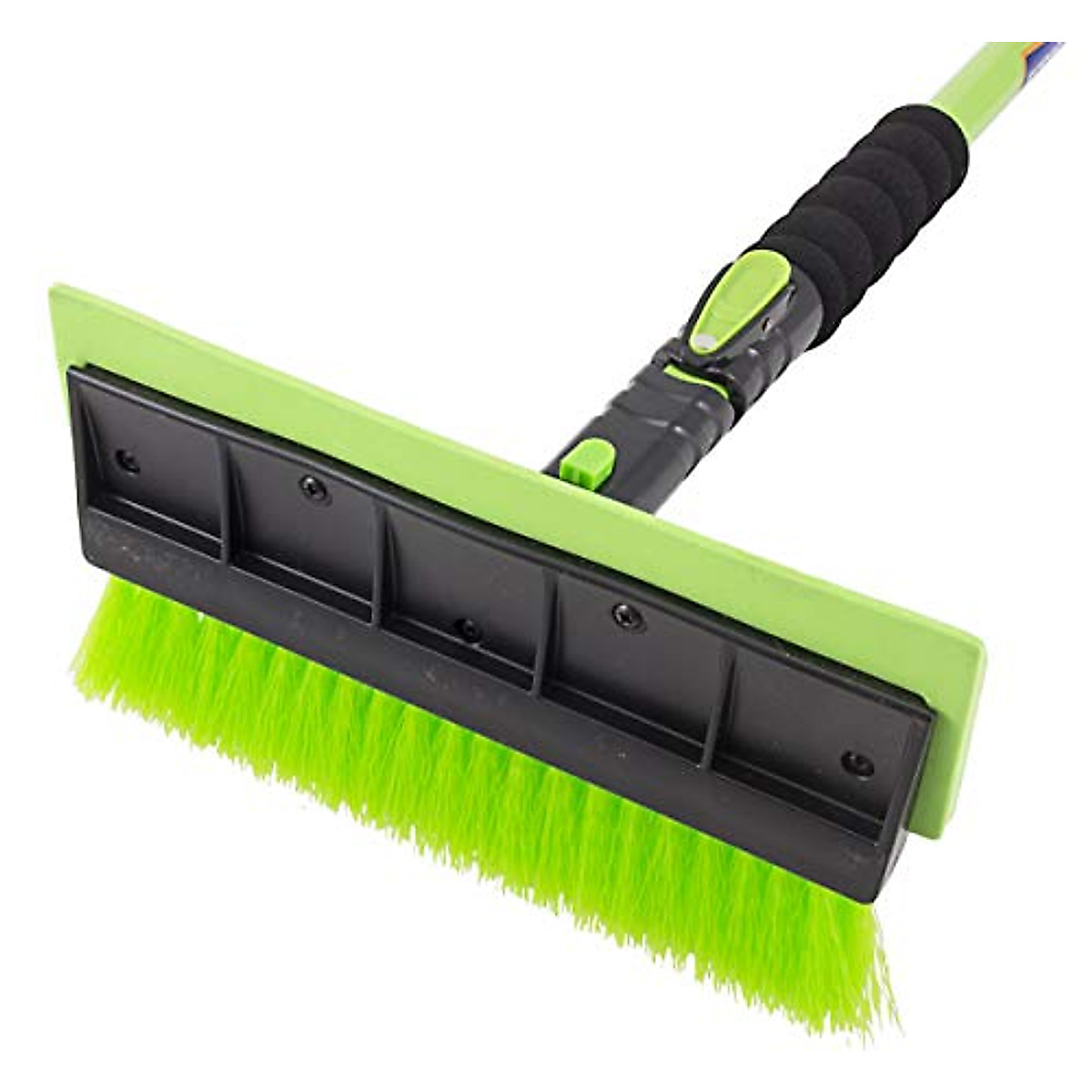 SubZero 14403 54" Snow Plow Snowbroom with Pivoting Head and Integrated Ice Scraper (Colors may vary)