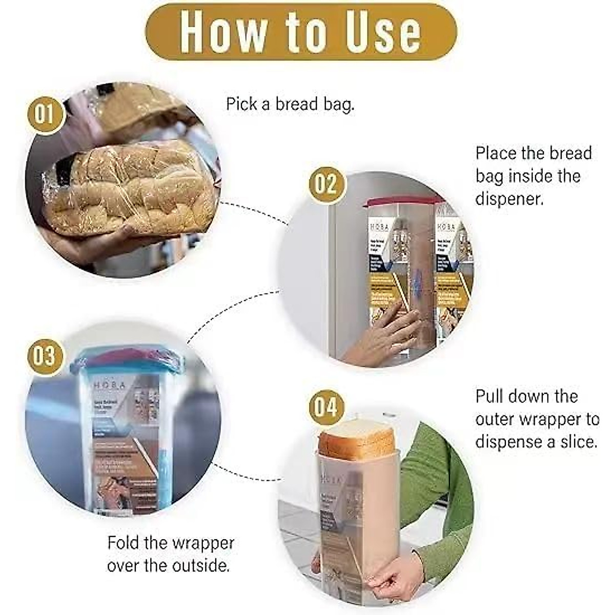 Andwarmth Bread Storage-Bread Container-Bread Keeper-Bread Dispenser-Airtight Bread Box-Bread Saver-Bread Boxes for Kitchen Counter-Green 2