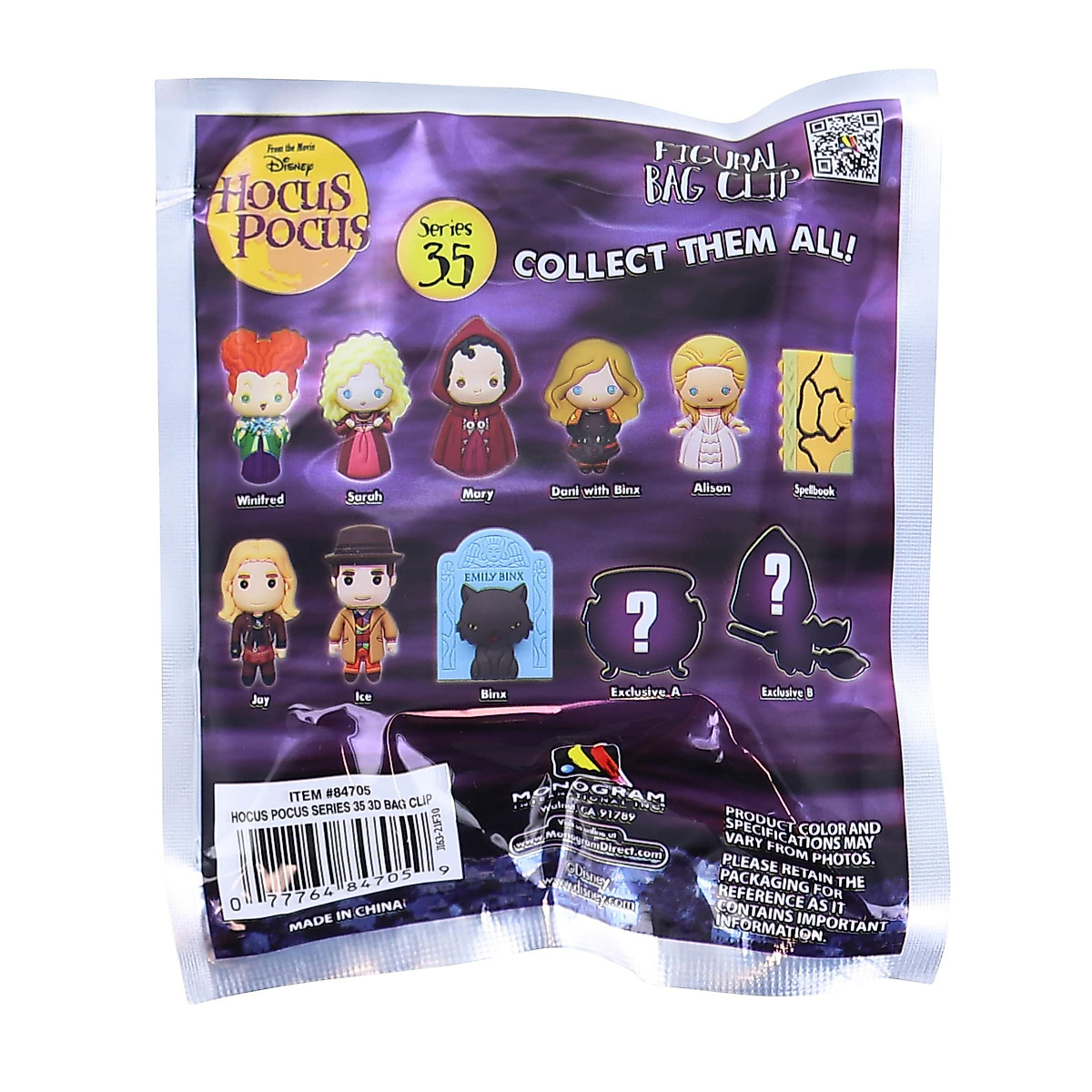 Disney Series 35 - Hocus Pocus 3D Foam Bag Clip in Blind Bag
