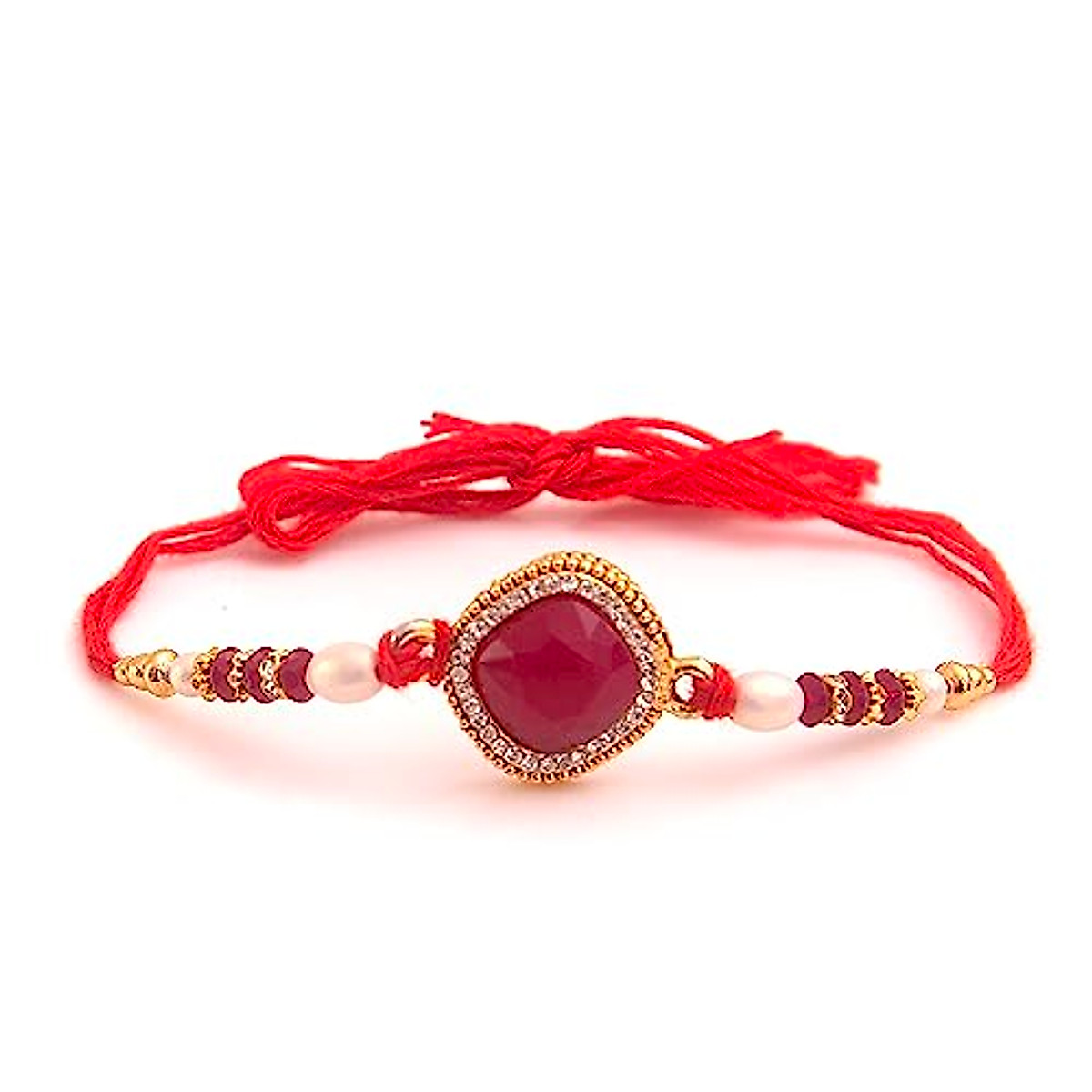 Rakhi For Brother Set of 2 With Greeting Card, Beautiful Designer Raksha Bandhan Rakhi Gift Set For Brother Bhaiya Bhai Bro, Traditional Indian Style Rakshbandhan Rakhi Gifts For Brother