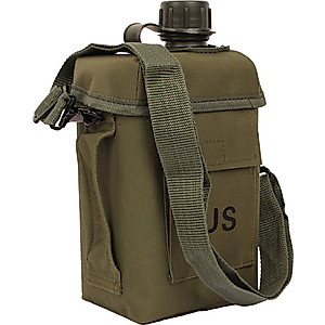 Mil-Tec 2 Litre Patrol Canteen with Cover and Strap (Olive)