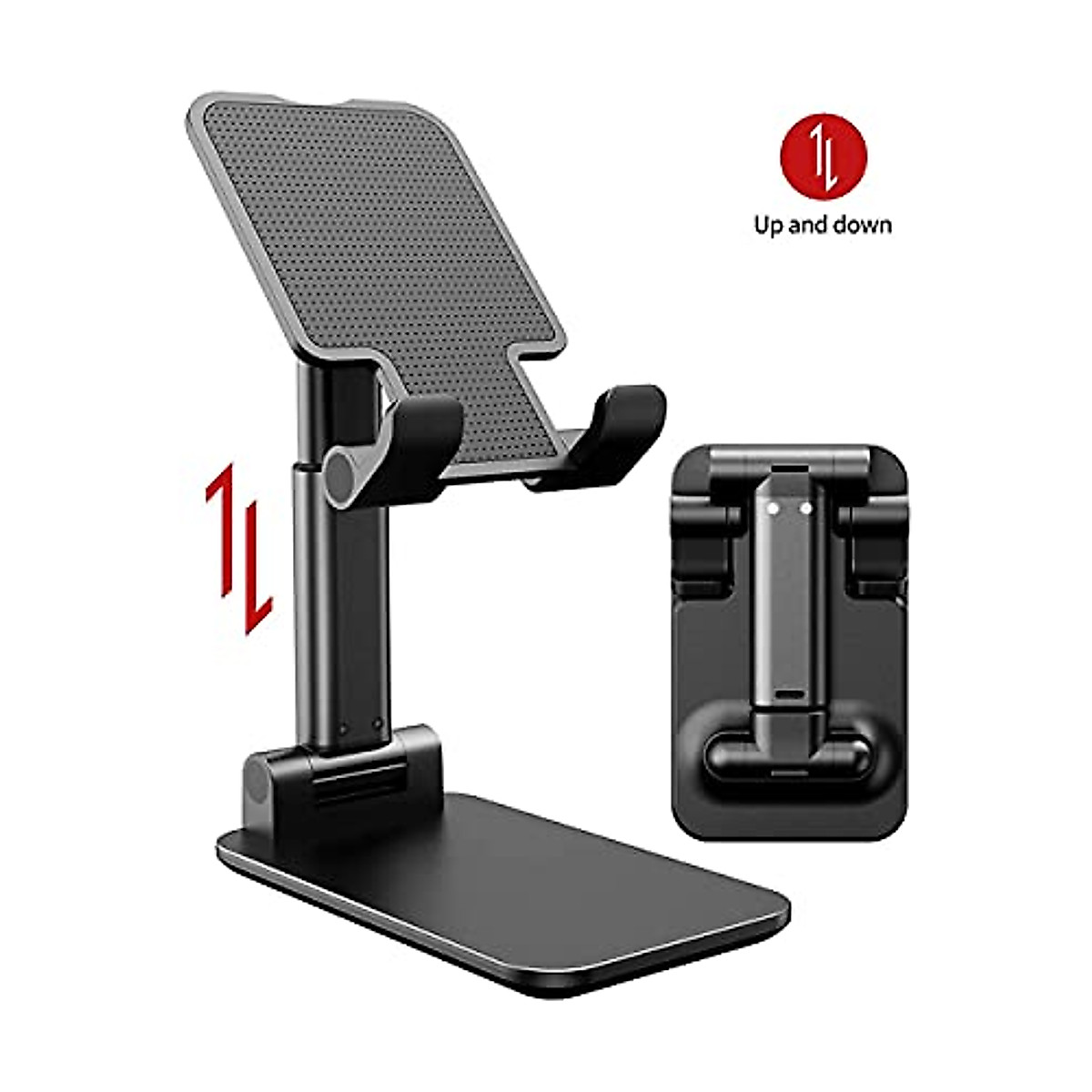 Vimi Adjustable Cellular Table Stand with Tilt Positions (Black)