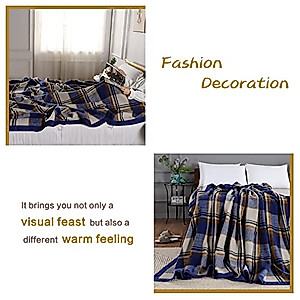 YOUR MOON Pure Wool Blanket Throw Queen Size 100% Australian Natural Wool Bed Blanket, Washable Wool Blanket Throw, Hypoallergenic- Non-Itchy Or Scratchy Fabric (Blue, 90 * 90)