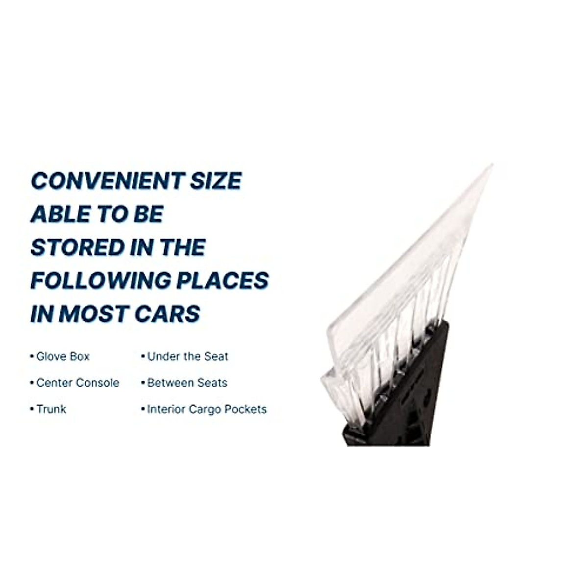 Teal Turtle 10 Inch Car Window and Windshield Ice Scraper Tool