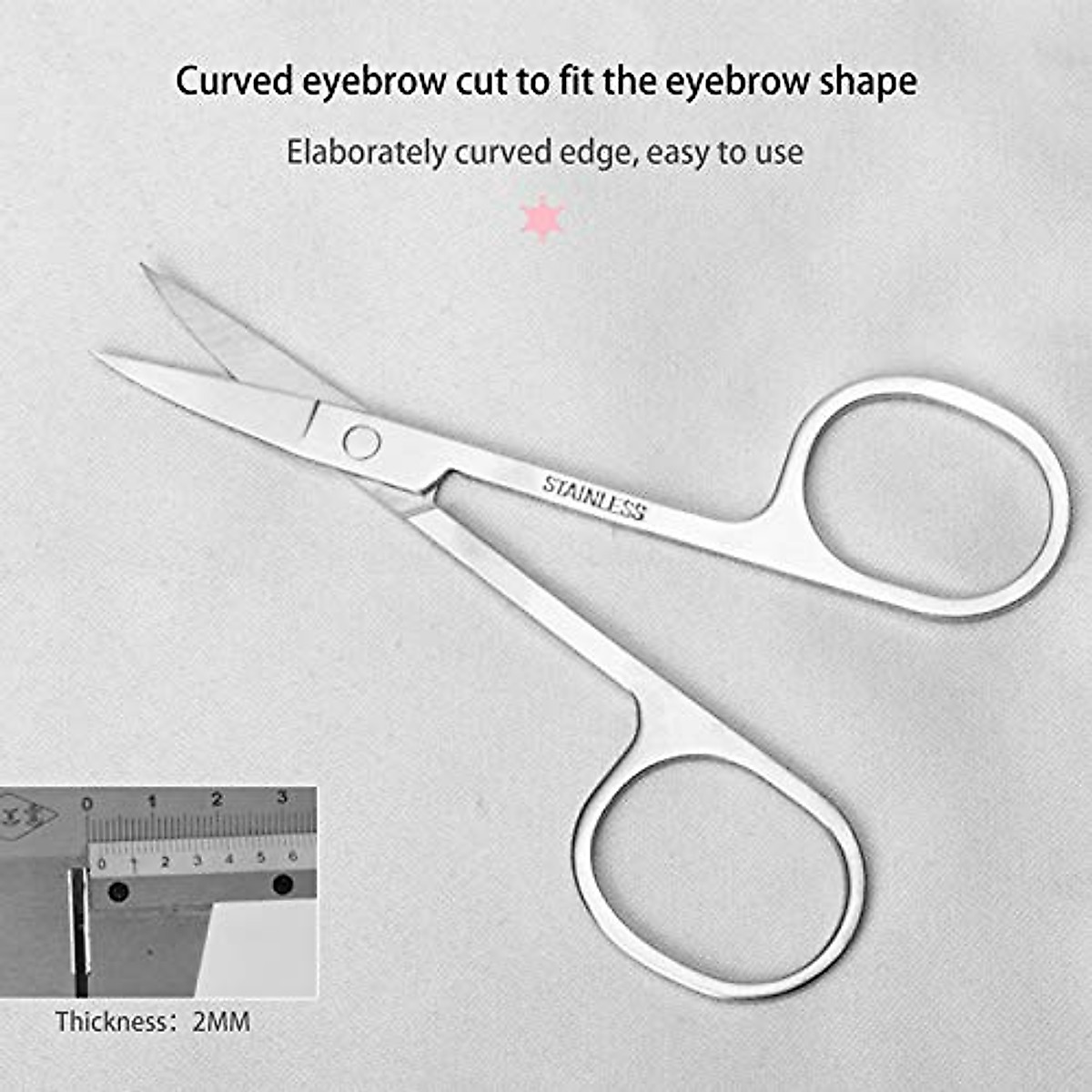 JIUKE Professional Nail Care Manicure Set of 9Pcs,Stainless Steel Pedicure Tool,Finger File Nail Clippers Grooming Kit,With Pink Travel Size Case for Women