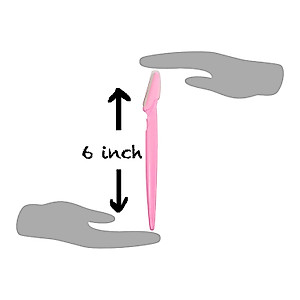 IOWANTOBWU 6 PCS Eyebrow Razor Facial Hair Knife Remover Makeup Tools Trimmer Sharper Shaver Hair Remover Set