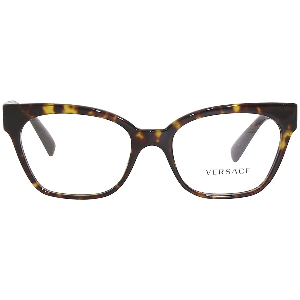 Versace VE3294-108 Eyeglass Frame Havana w/Demo Lens 53mm
