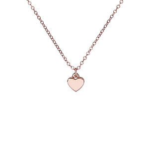 Ted Baker London Hara Tiny Heart Pendant Necklace for Women (Rose Gold Tone)