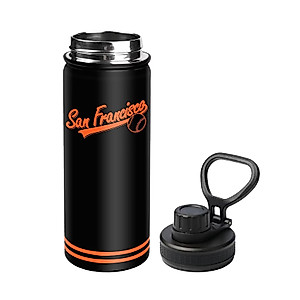 ANTKING San Francisco Tumbler Travel Mug Coffee Cup Custom Name Number for Men Women Youth Gifts